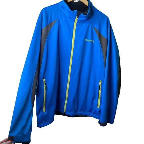 Columbia | Jackets & Coats | Columbia Tectonic Softshell Blue Omniheat ...